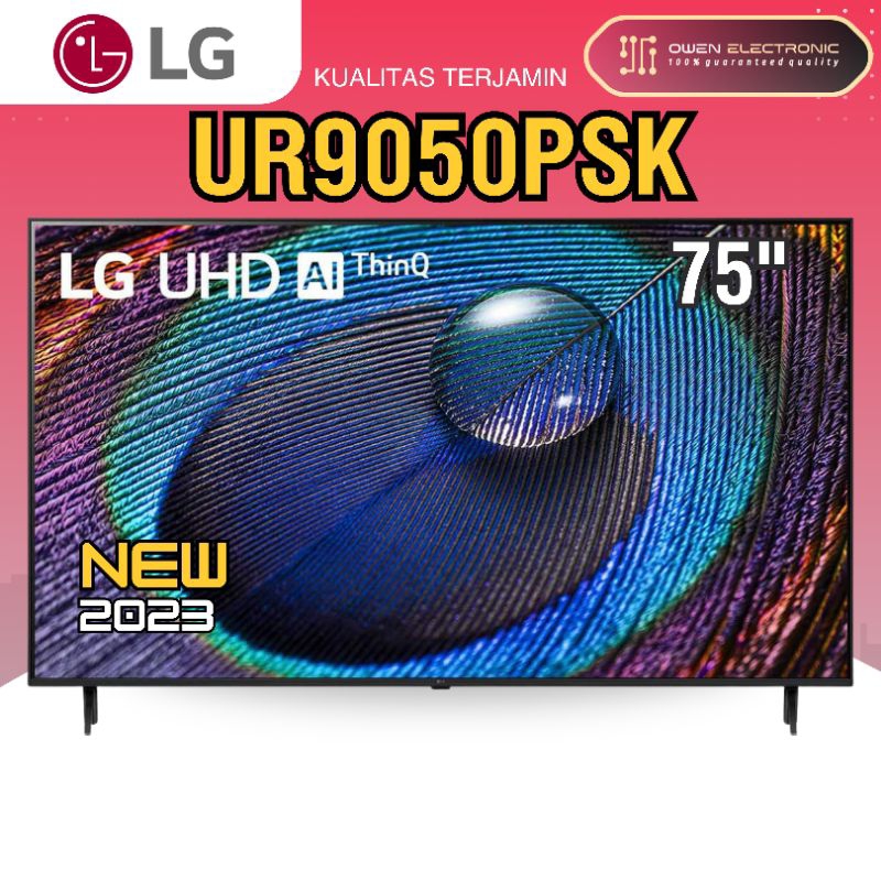 Jual LG 75UR9050 4K Smart UHD AI ThinQ® TV 75 Inch 75UR9050PSK | Shopee ...