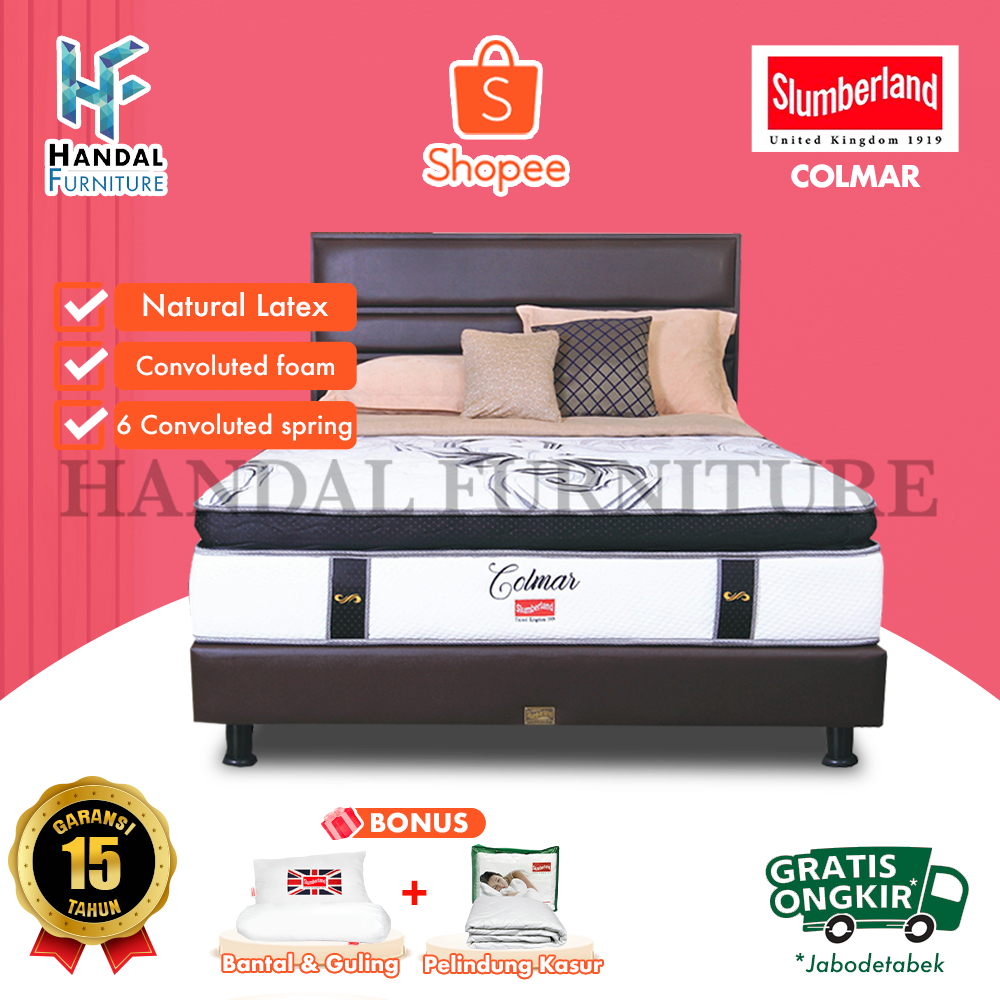 Jual Slumberland Set Spring Bed Colmar | Shopee Indonesia