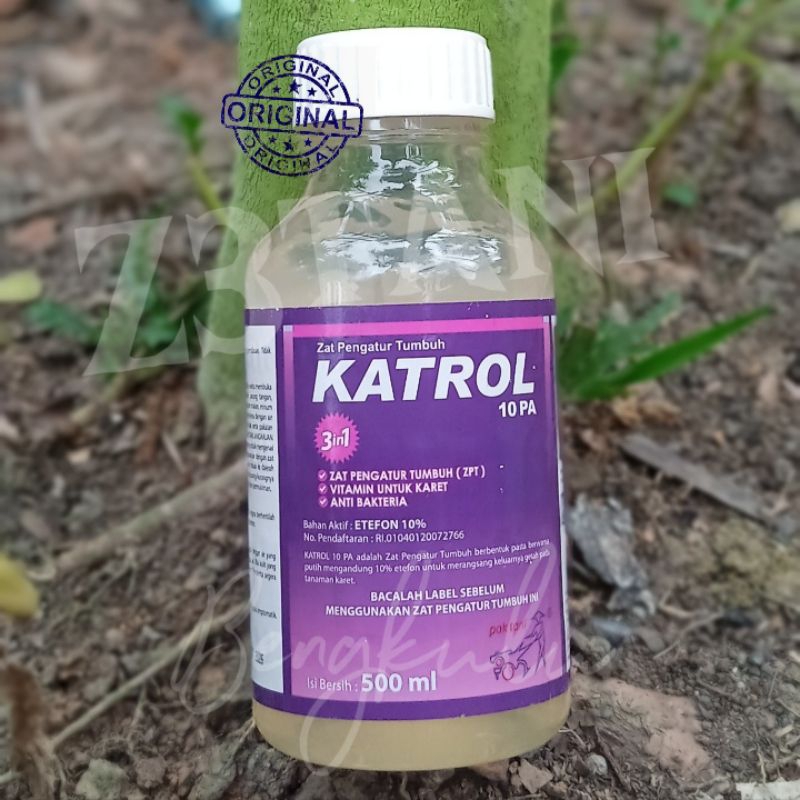 Jual ZPT KATROL 10 PA 500ml (PUTIH) Perangsang Getah Pohon Karet ...