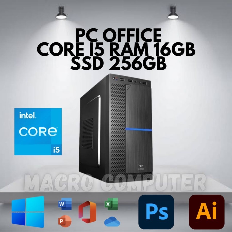 Jual PC RAKITAN i5 GEN 3 | SSD 256GB | RAM 16GB | PC I5 | KOMPUTER I5 ...