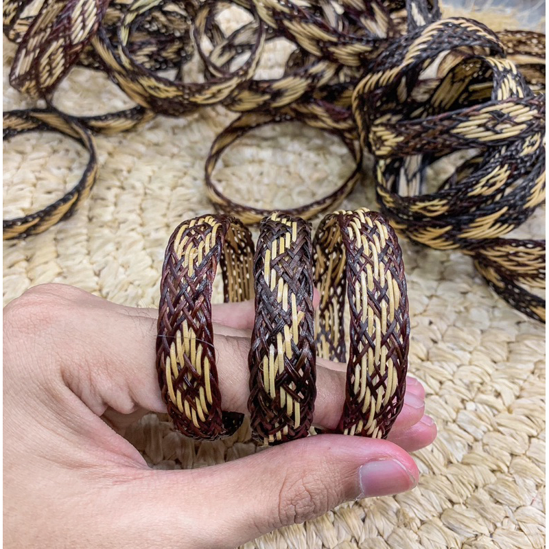 Jual Gelang Simpai Dayak Motif Etnik Borneo Kalimantan | Shopee Indonesia