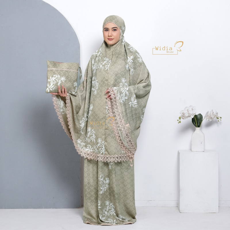 Jual Mukena Dewasa Luxury Silk 2in1 Renda Gyper Premium Series | Shopee ...