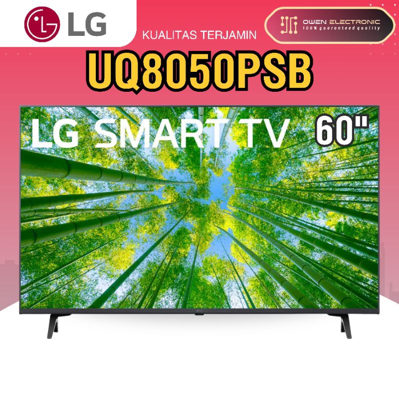 Jual LG 60UQ8050PSB LED TV UHD 4K 60 inch 60UQ8050 UQ8050 LG 60UQ NEW ...