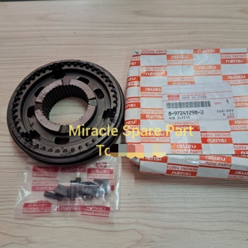 Jual Hub Sleeve 1 2 3 Hub Syncronizer Gigi 1 2 3 Isuzu ELF NKR71 NMR71 ...