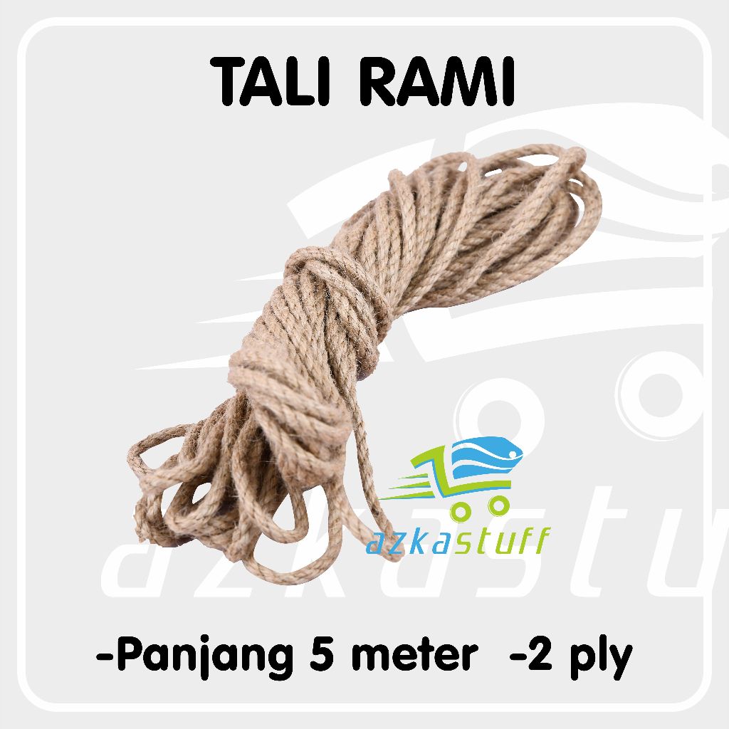 Jual TALI RAMI / Tali Goni 2 PLY - Tali Rami (2 PLY - Panjang 5 meter ...