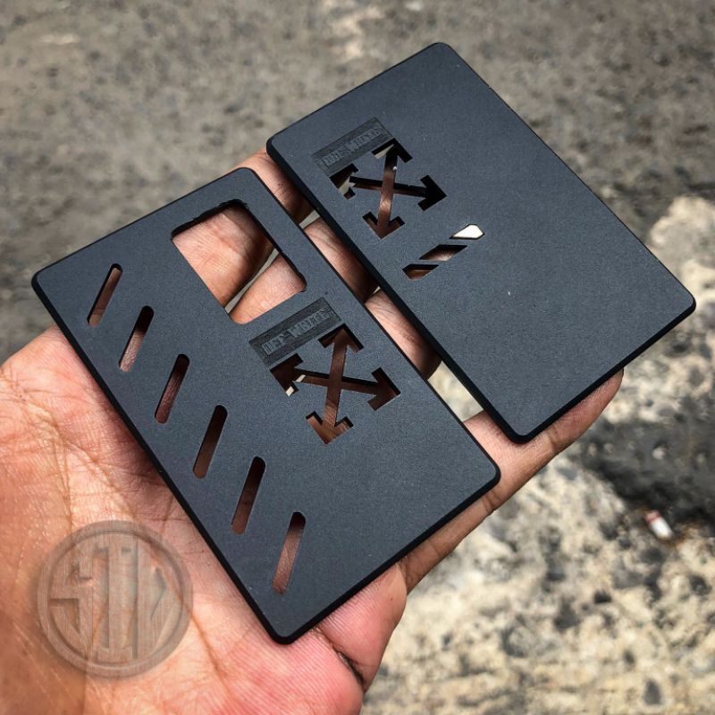 Jual Door Panel Acrylic Centa B80 Panel Acrylic Hitam Matte Motif ...