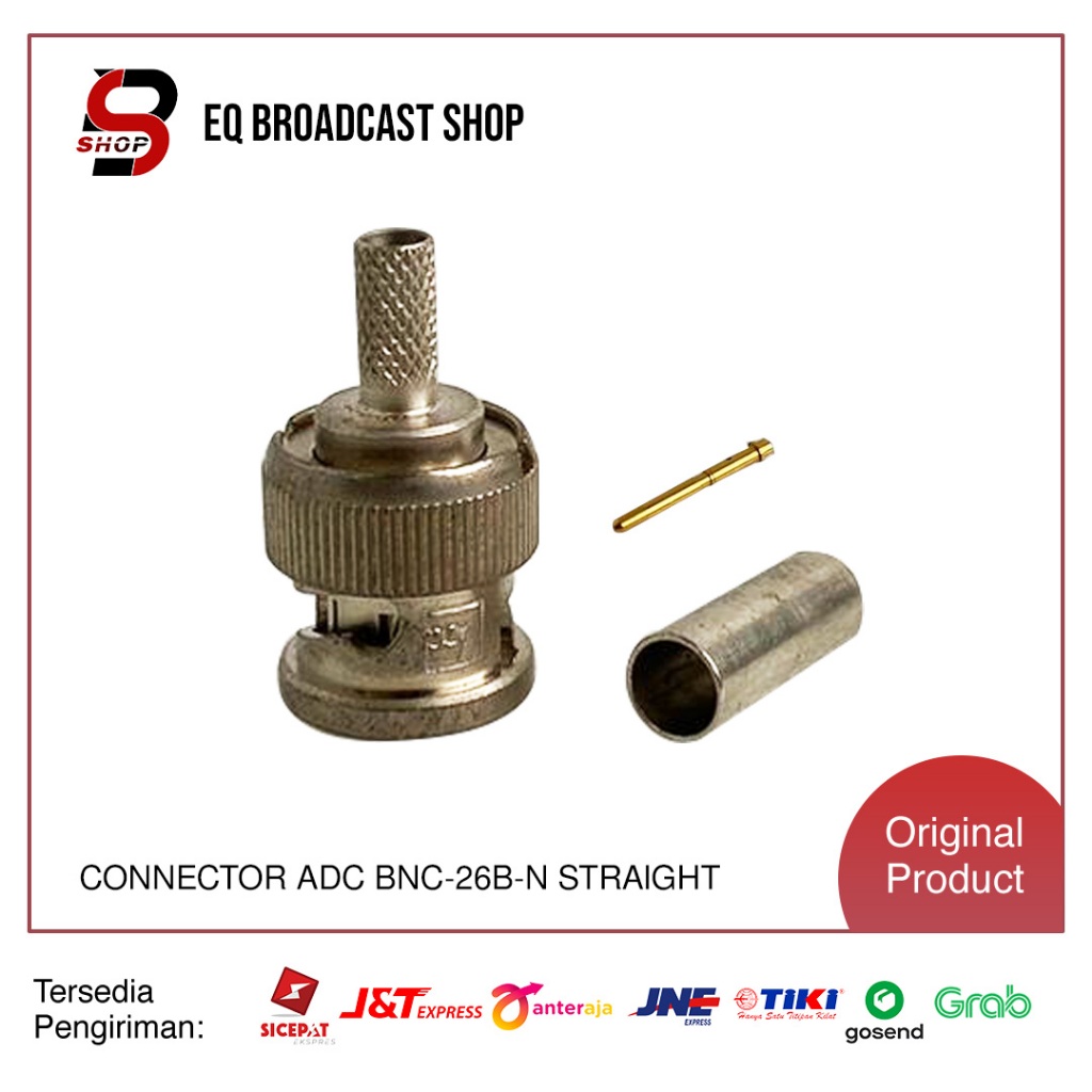Jual Connector ADC BNC-26B-N Straight | Shopee Indonesia