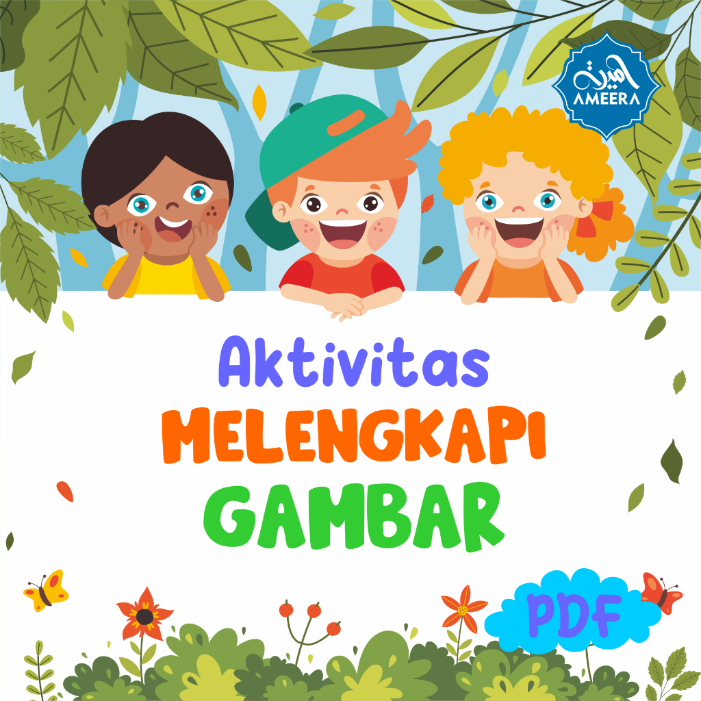 Jual Aktivitas melengkapi gambar untuk paud/tk file pdf | Shopee Indonesia