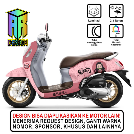 Jual decal sticker scoopy full body FI scopy dekal stiker 2017 2018 2019 2020 2021 prestige ...