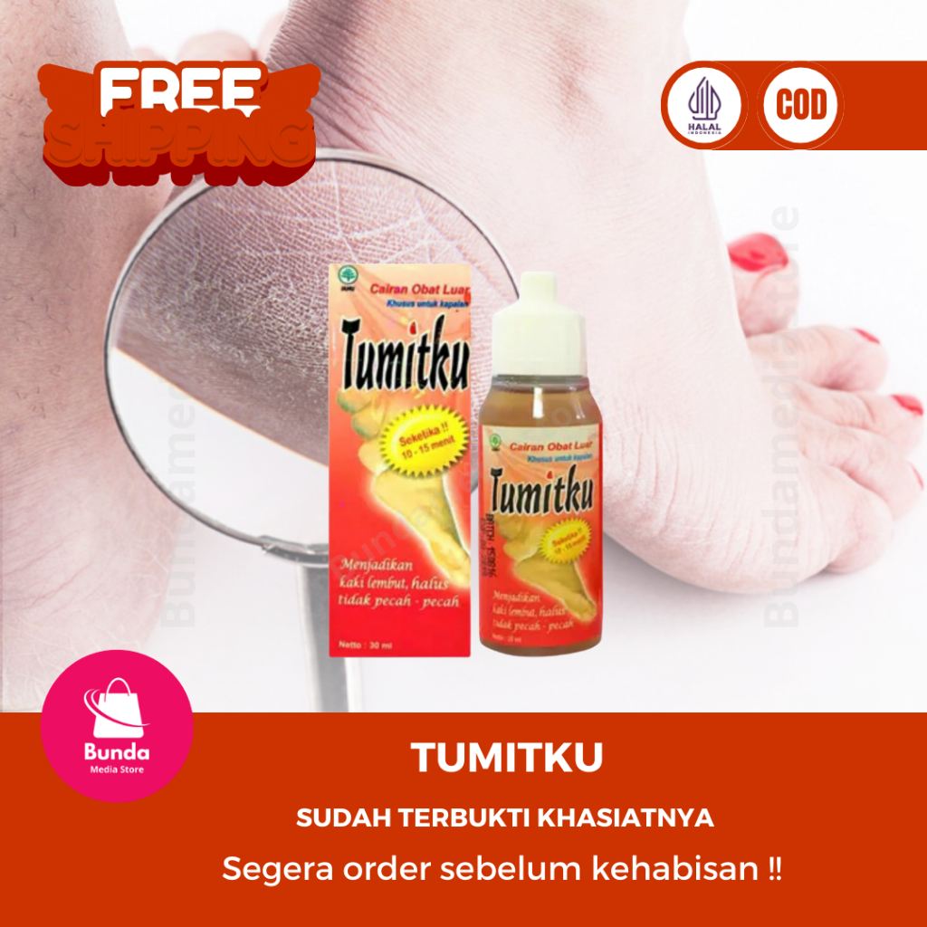 Jual 100 % Original - Obat Tumit Pecah Dan Kering Pembersih Kaki Pecah ...