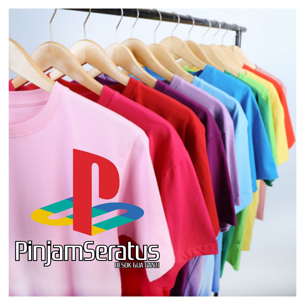 Jual T-SHIRT KAOS PLESETAN PS PINJAM SERATUS BAJU KATA KATA KATUN ...