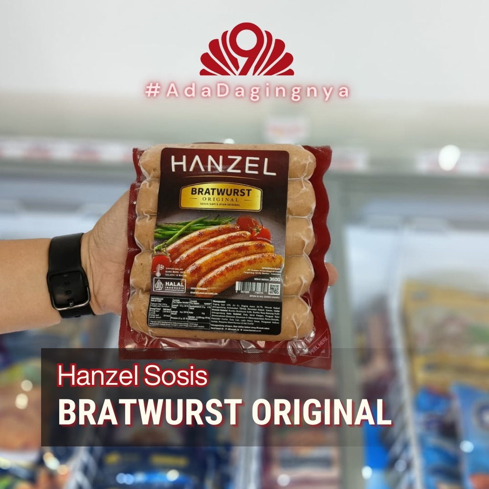 Jual Sosis Hanzel Bratwurst Original-360gram | Shopee Indonesia