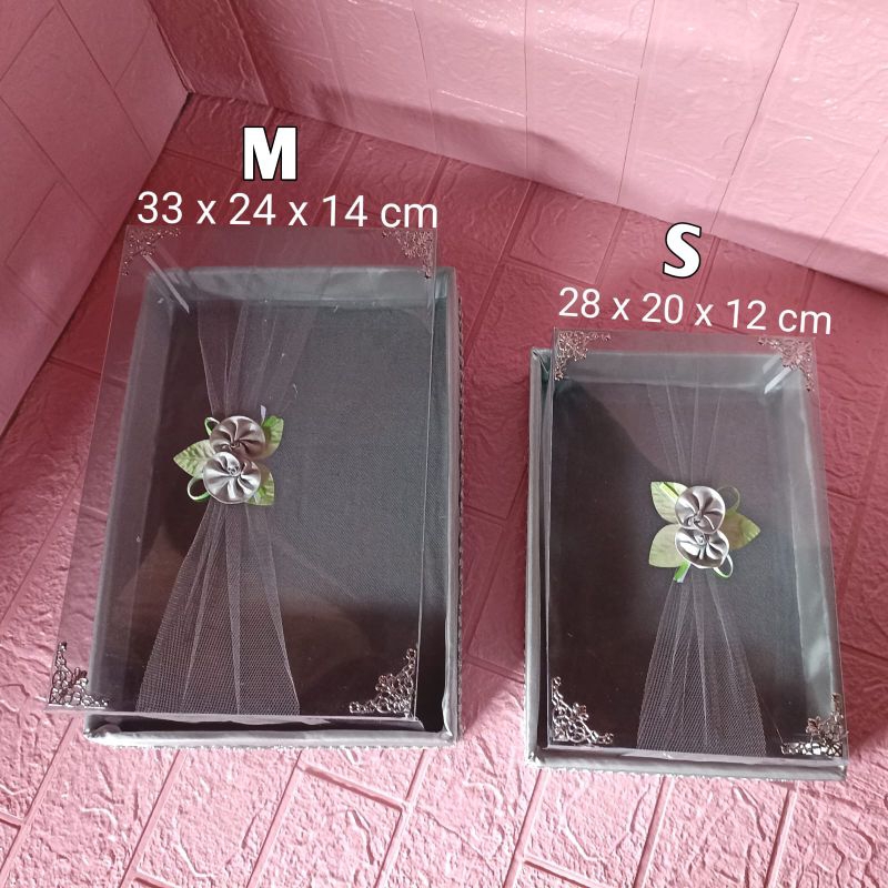 Jual Kotak Seserahan Pernikahan Set Lengkap Isi 4 Box Hantaran Parsel Mika | Shopee Indonesia