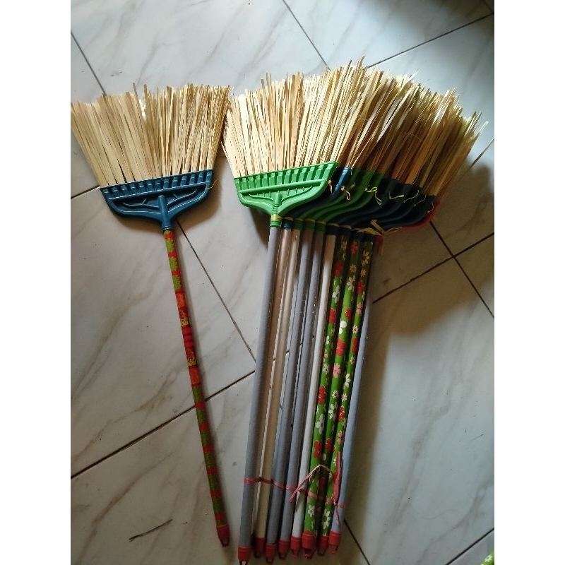 Jual sapu bambu enteng mudah dibawa||100cm | Shopee Indonesia