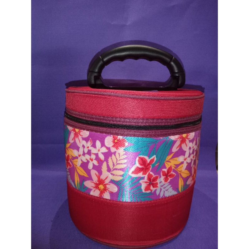 Jual Tas kondangan bulat muat beras 5 liter/ tas tenong/ tas rantang ...
