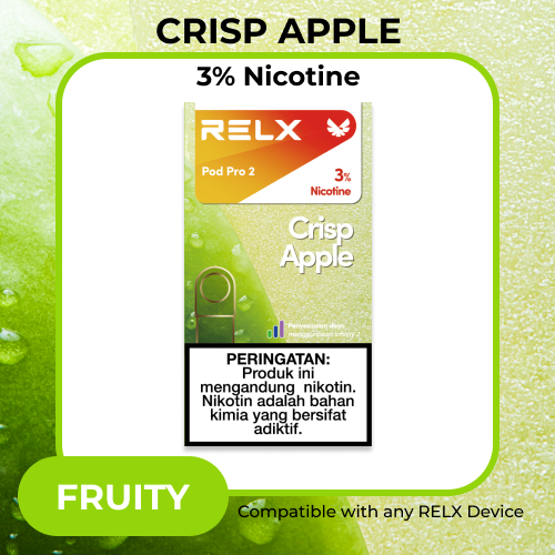 Jual RELX Pod Pro 2 - Crisp Apple (Isi 1 Pod) | Shopee Indonesia