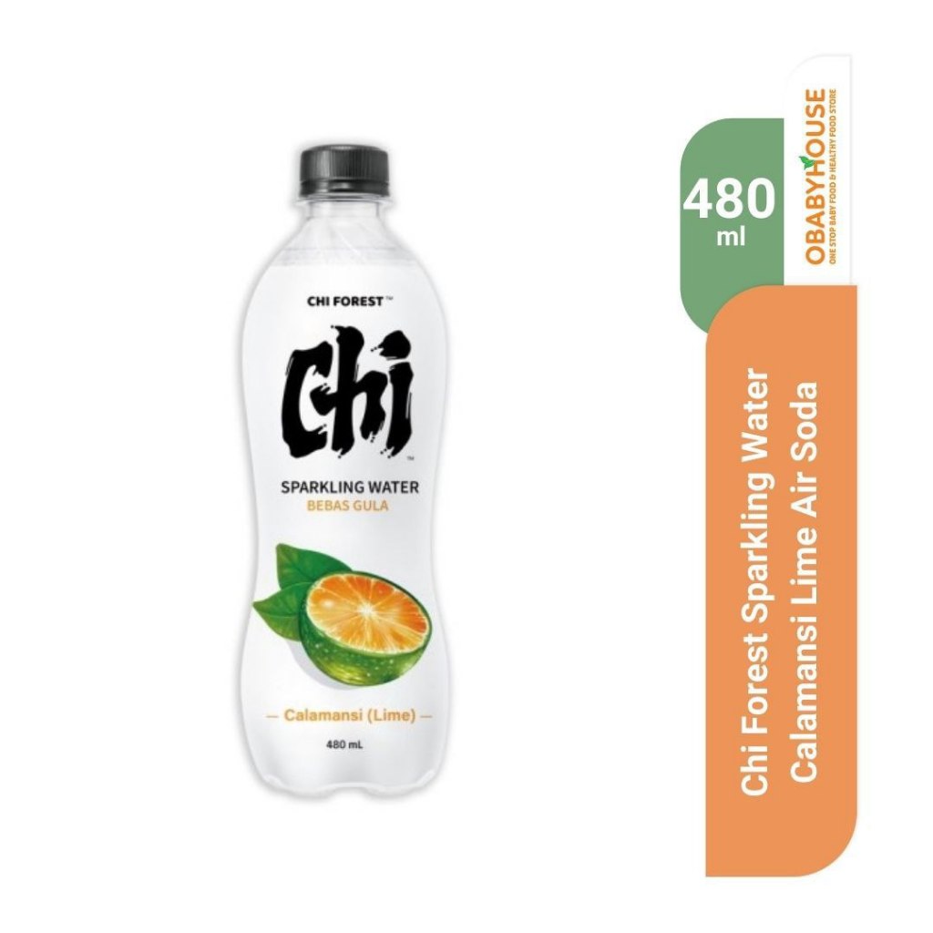 Jual Chi Forest Sparkling Water Calamansi Lime Air Soda 480 ml | Shopee Indonesia
