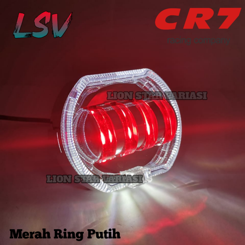 Jual Lampu Tembak LED Daymaker Biled Projie CR7 Projie Biled Proji ...