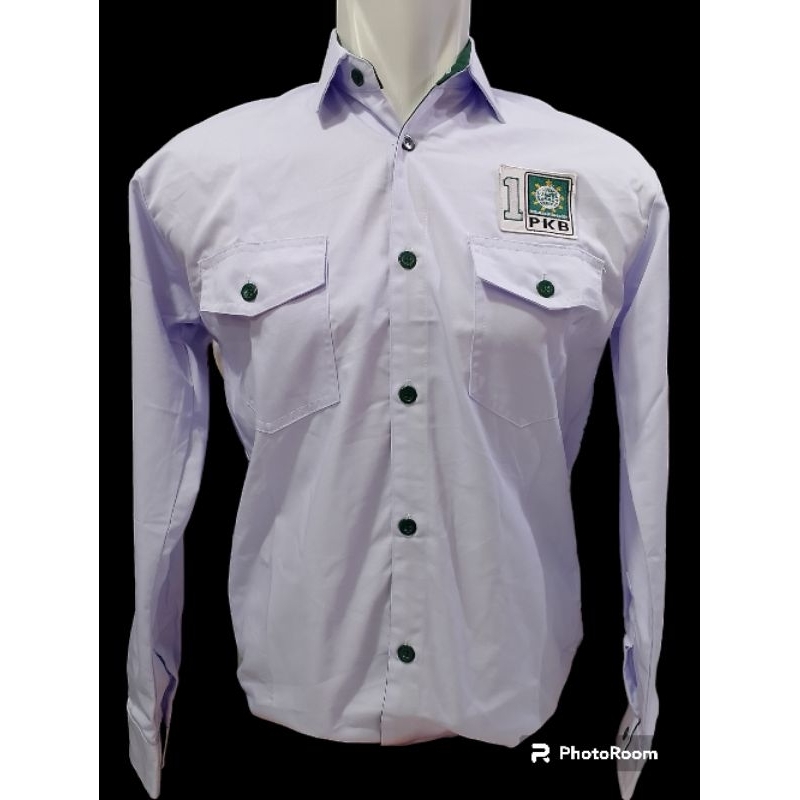 Jual Kemeja Partai PKB Putih Lengan Panjang | Shopee Indonesia