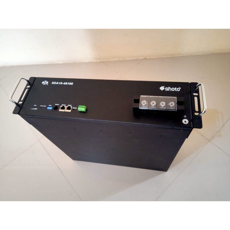 Jual Battery Lifepo4 48V 100AH Merk Shoto SDA10-48100 Like New | Shopee ...