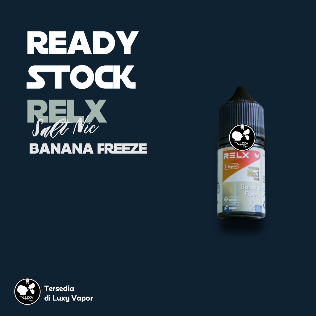 Jual Relx Banana Freeze Salt Liquid | Shopee Indonesia