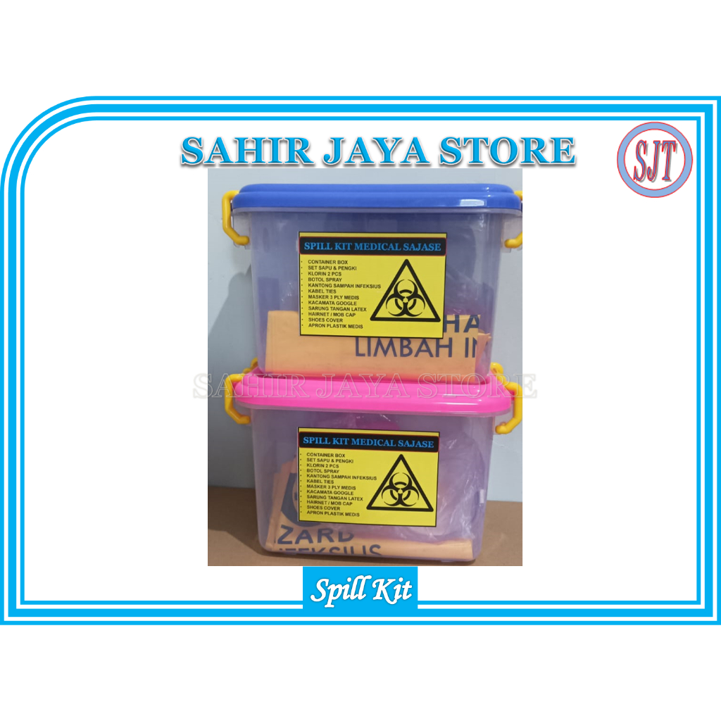 Jual Spill Kit Infeksius Klinik Rumah Sakit SpillKit Limbah B3 Medis ...