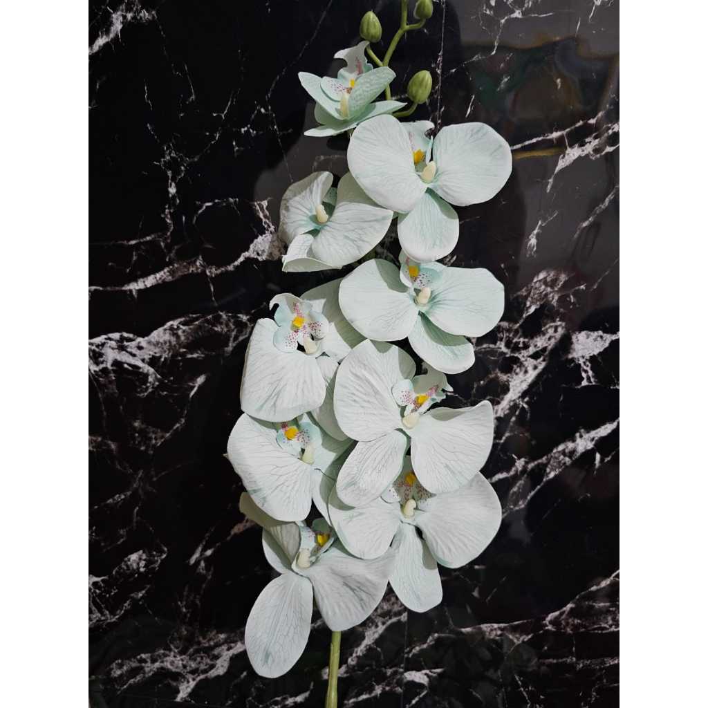 Jual ANGGREK KAIN X9 ANGGREK JUMBO BESAR ANGGREK HIAS ORCHID ARTIFICIAL ...