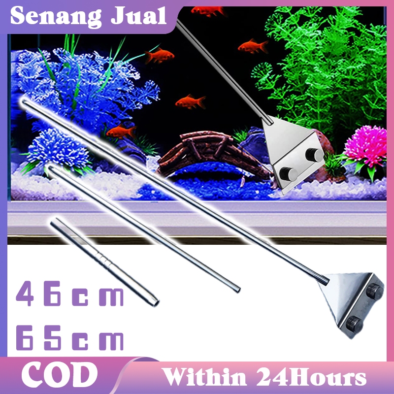 Jual 46cm 65cm Sand Scraper Aquascape Algae Scraper Aquarium 2 Bagian 3 ...