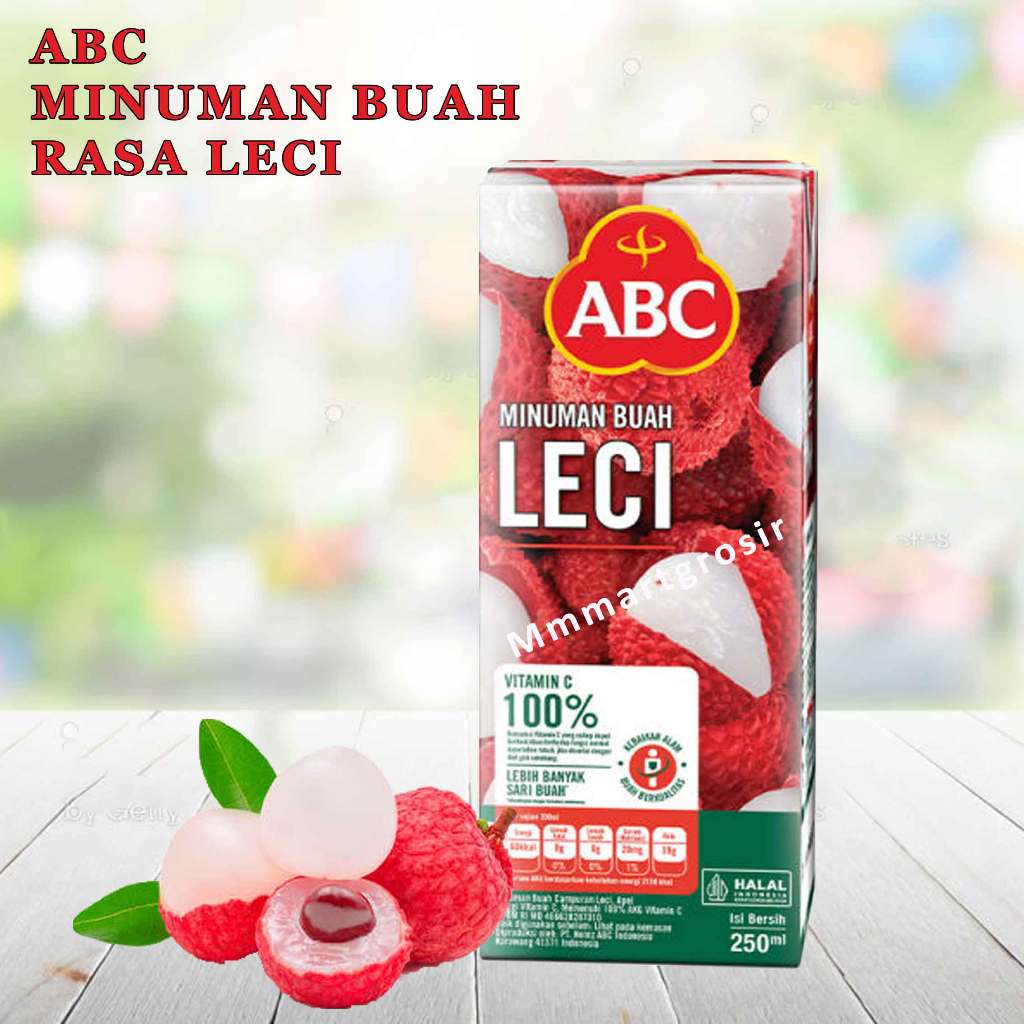 Jual Abc Drink / Minuman Jus Buah / Minuman Rasa Leci / 250ml | Shopee ...
