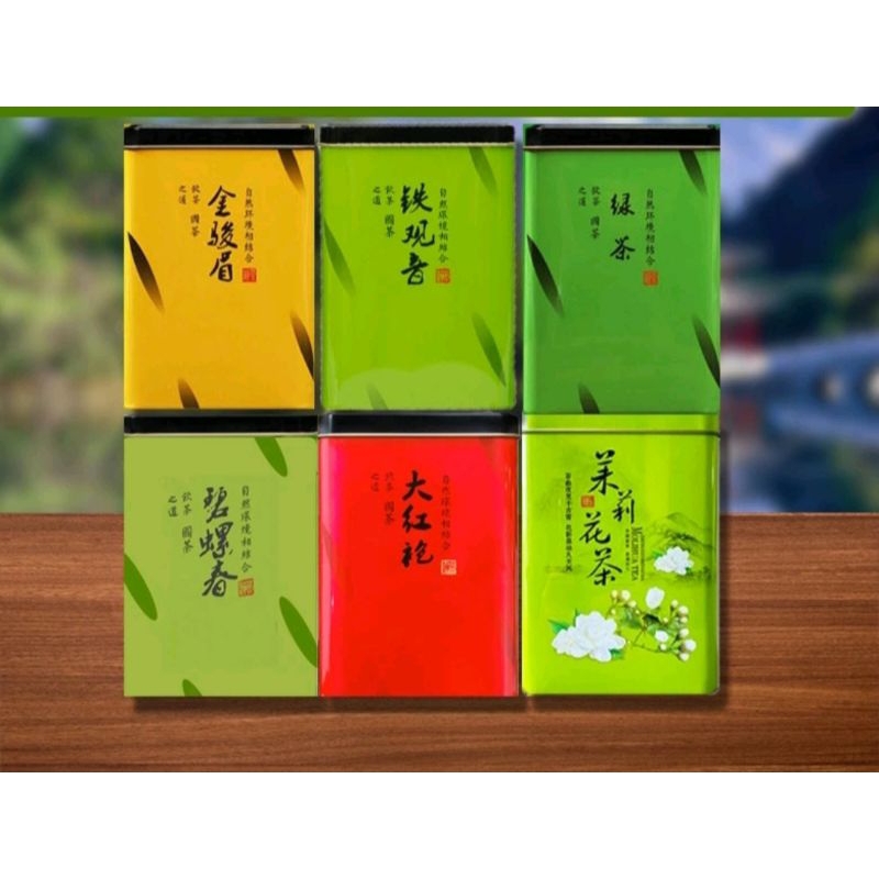 Jual TEH CINA KALENG 100 gram CHINESE TEA JINJUNMEI LONGJIN - PREMIUM ...