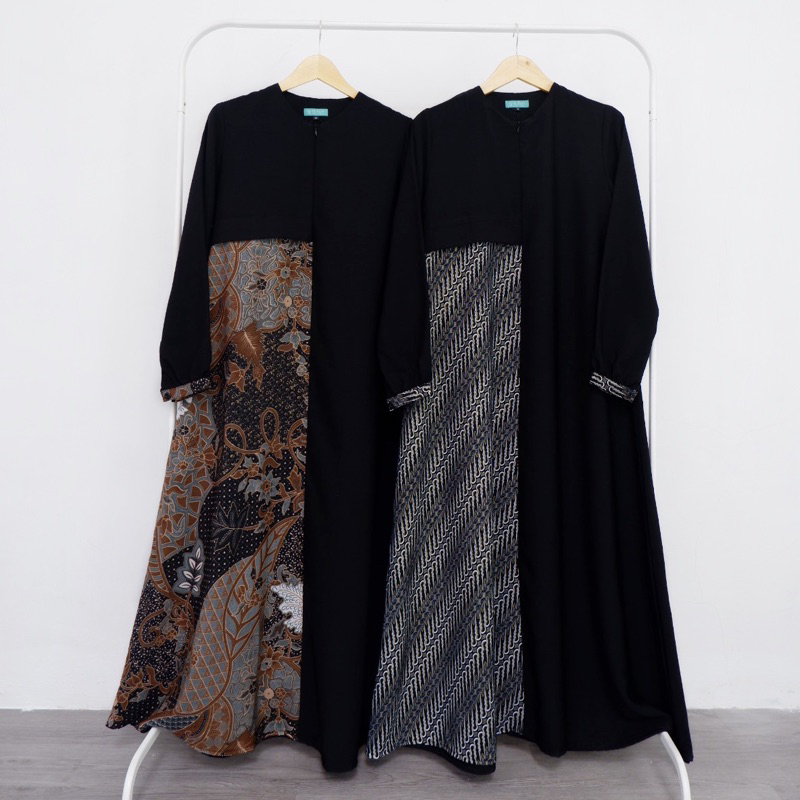 Jual abaya gamis batik | gamis etnik | abaya batik | batik couple ...
