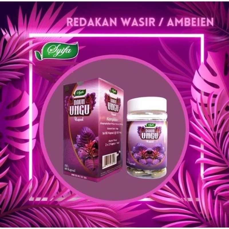 Jual Kapsul Daun Ungu (60 Kapsul) | Shopee Indonesia