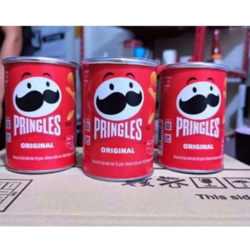 Jual Pringles Mini Original 42gr isi 12 - Keripik Kentang Potato Chips ...