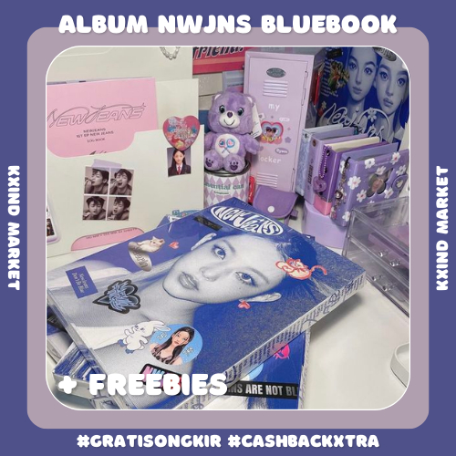 Jual Album New Jeans Bluebook Ver. 1st EP / album newjeans bluebook / haerin minji danielle ...