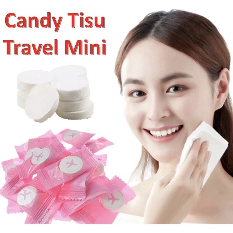 Jual HANDUK PORTABLE 22 X 25CM / TISSUE PORTABLE / TISSUE TRAVEL ...