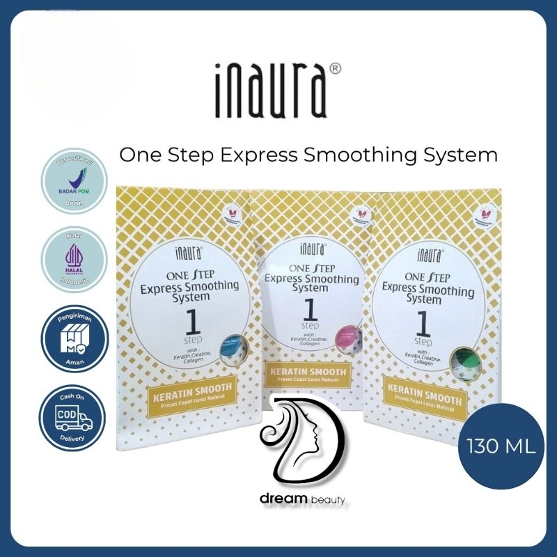 Jual Inaura one step express Smoothing 130ml | Shopee Indonesia