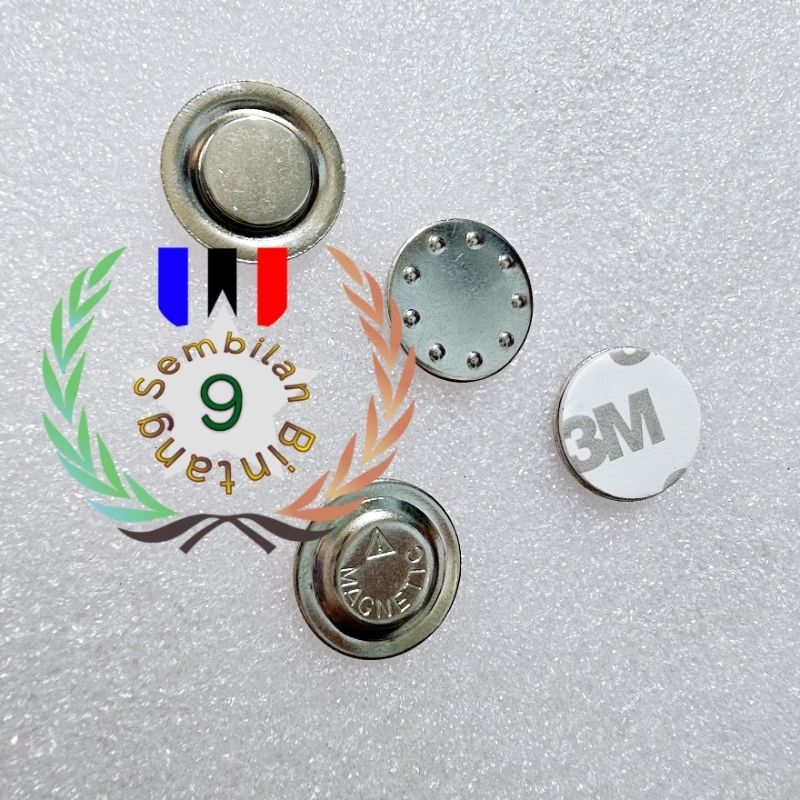 Jual Magnet Bulat Magnet Pin Lencana Magnet Nama Dada Magnet Papan Nama ...