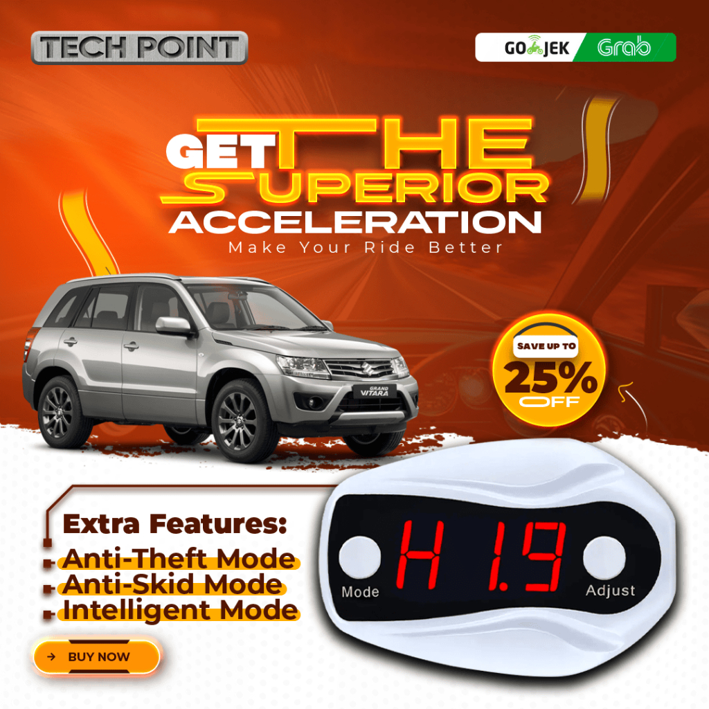 Jual Throttle Controller Suzuki Grand Vitara Piggyback New 12 Drive ECU ...