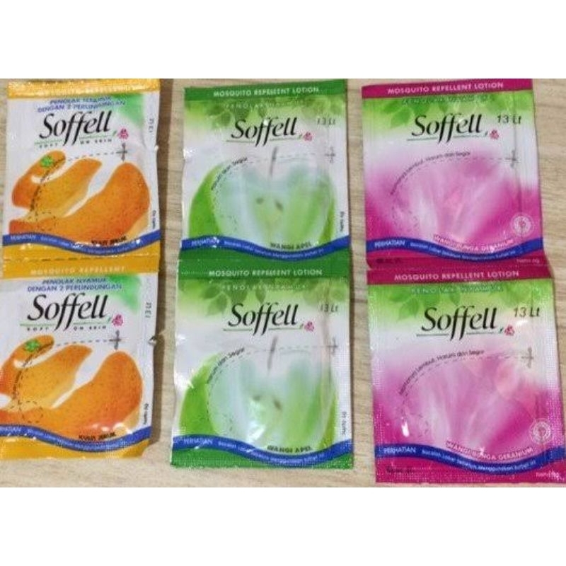 Jual SOFFEL GERANIUM SACHET PINK | JERUK NETTO 12'S | Shopee Indonesia