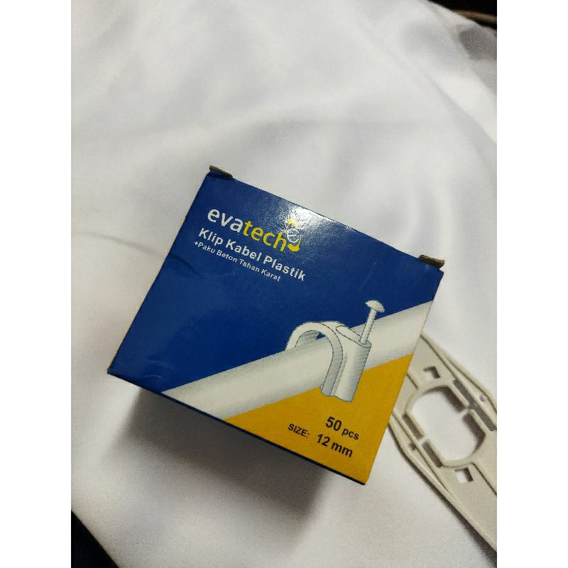 Jual Klem kabel box isi 50pcs,paku baja | Shopee Indonesia