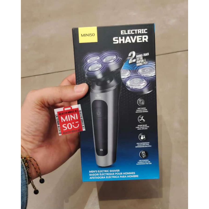 Jual MINISO 🆕 Pencukur / Men's Electric Shaver (Model BBKH04) 350mAh ...