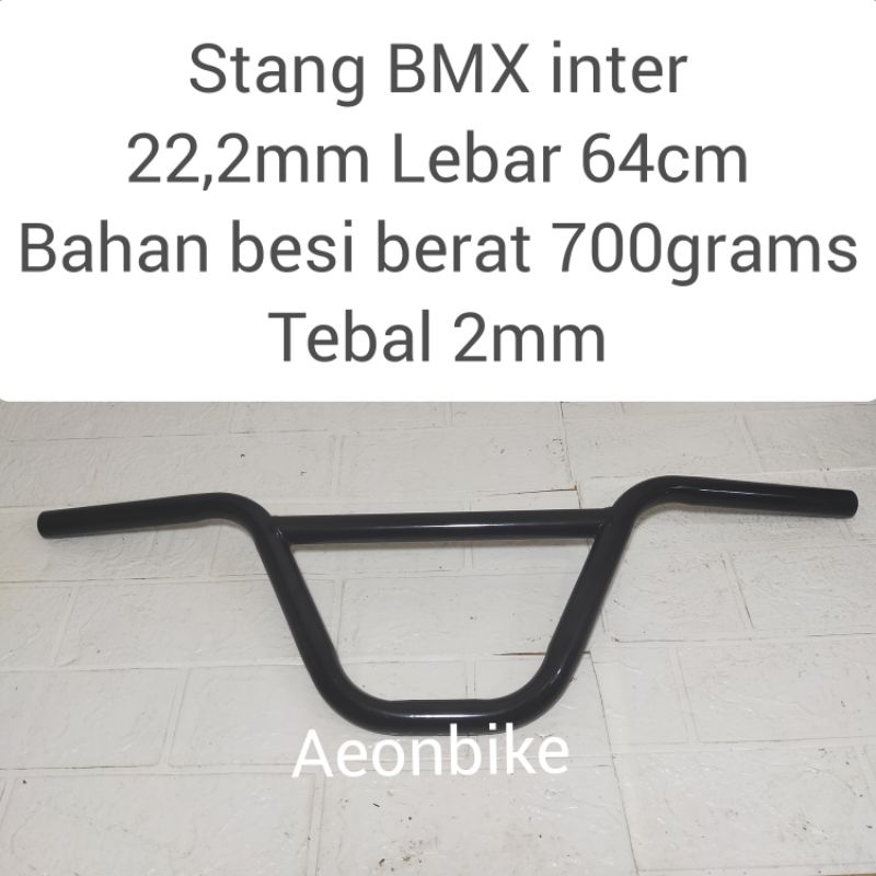 Jual stang sepeda BMX merk inter stir sepeda BMX 20 inch bahan besi ...