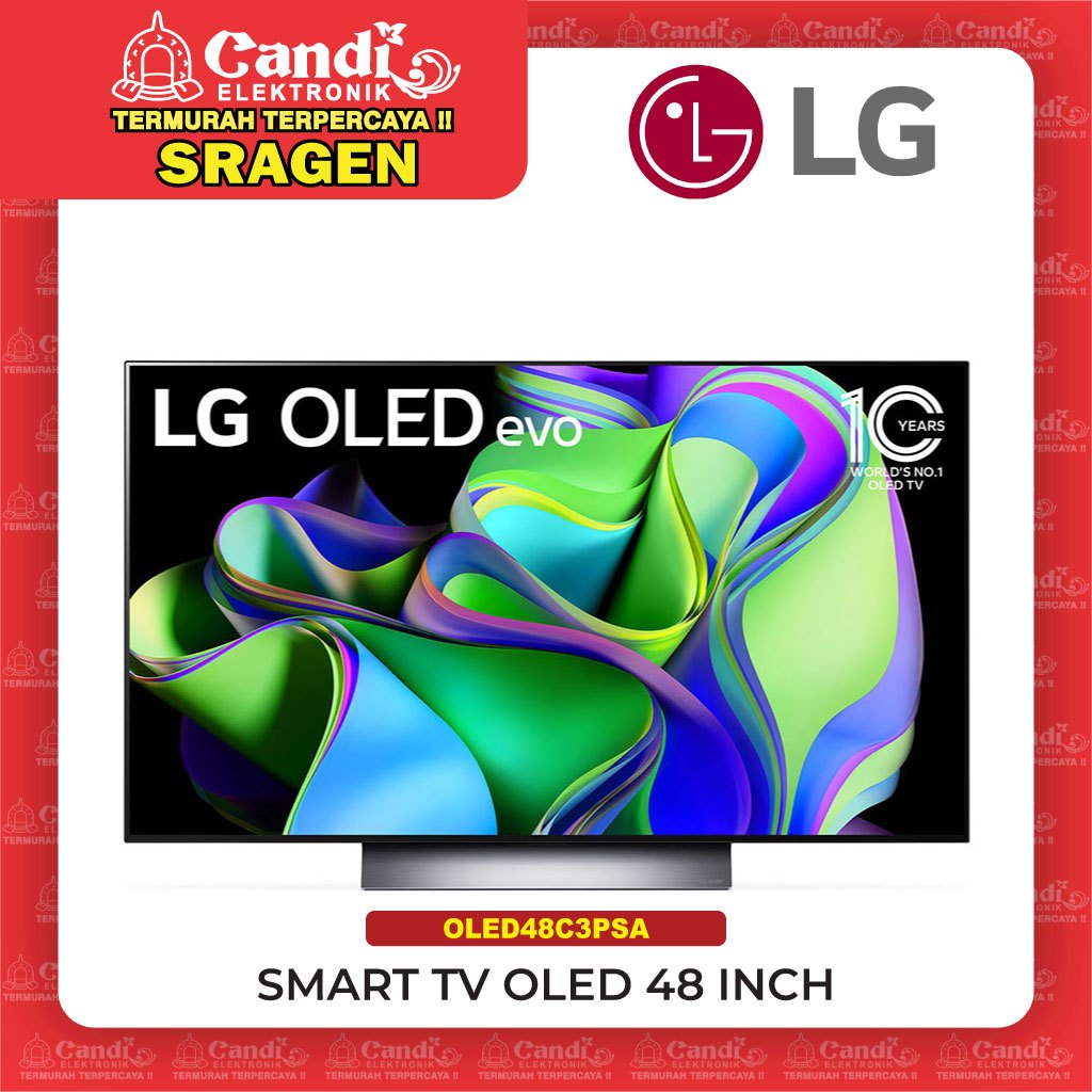 Jual LG Smart TV 4K OLED EVO C3 48 Inch dengan Dolby Atmos & Vision ...