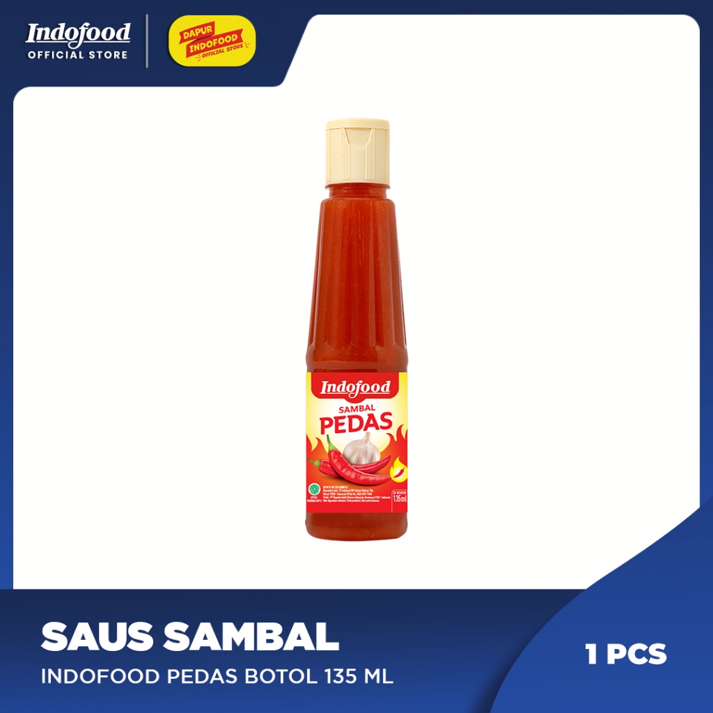 Jual Sambal Indofood Pedas Botol 135 ml | Shopee Indonesia