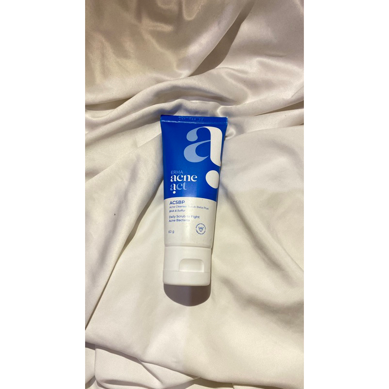 Jual Erha acne act ACSBP (acne cleanser scrub beta plus) | Shopee Indonesia