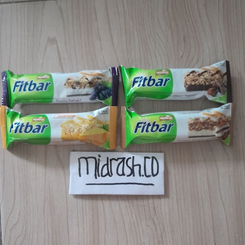 Jual FITBAR SNACK SEHAT UNTUK DIET RENDAH KALORI 20gr ALL VARIAN ...
