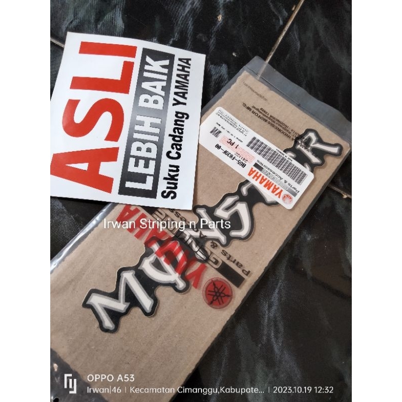Jual Sticker Stiker Striping Logo Monster LegShield Atas ORIGINAL ...