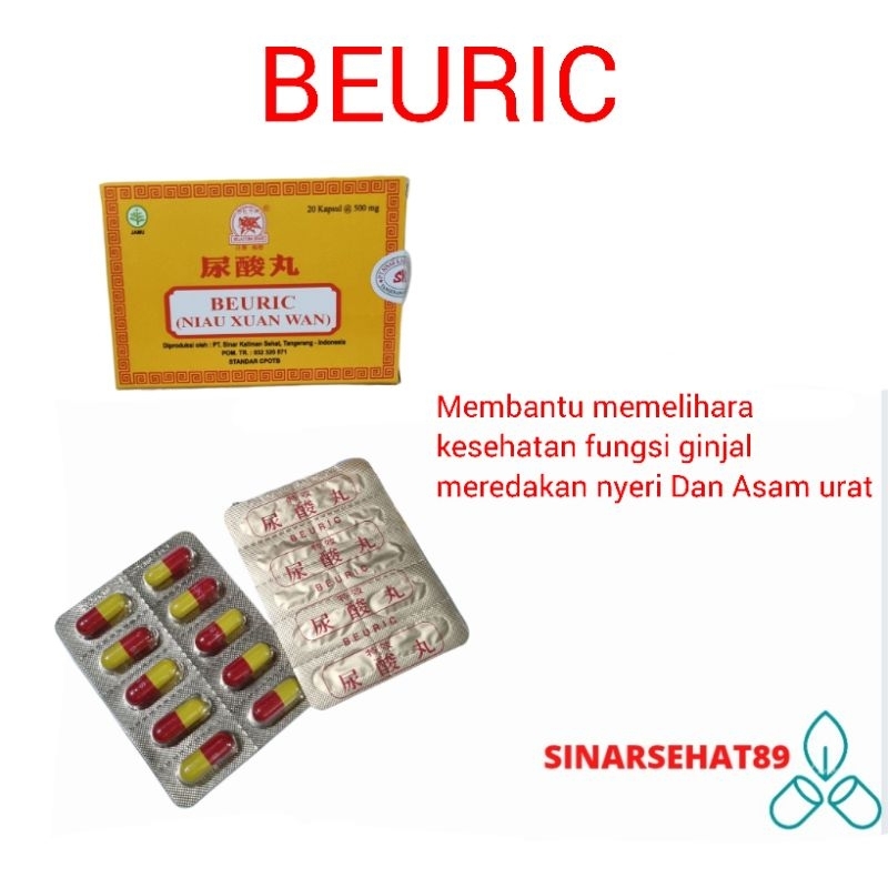 Jual BEURIC NIAU XUAN WAN NIAO SUAN WAN obat asam urat | Shopee Indonesia