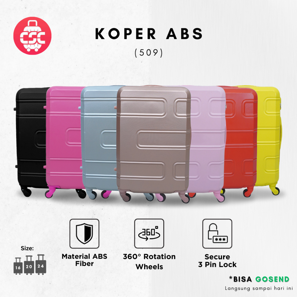 Jual ( 509 ) Koper Sultan / Koper Kabin 16, 20 dan 24 Inch Gagang Kuat ...