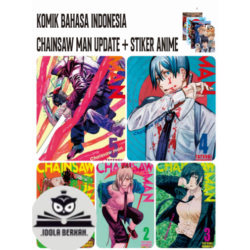 Jual [INDONESIA] TERMURAH KOMIK CHAINSAW MAN FULL 15 VOL - MANGA CHENSO ...